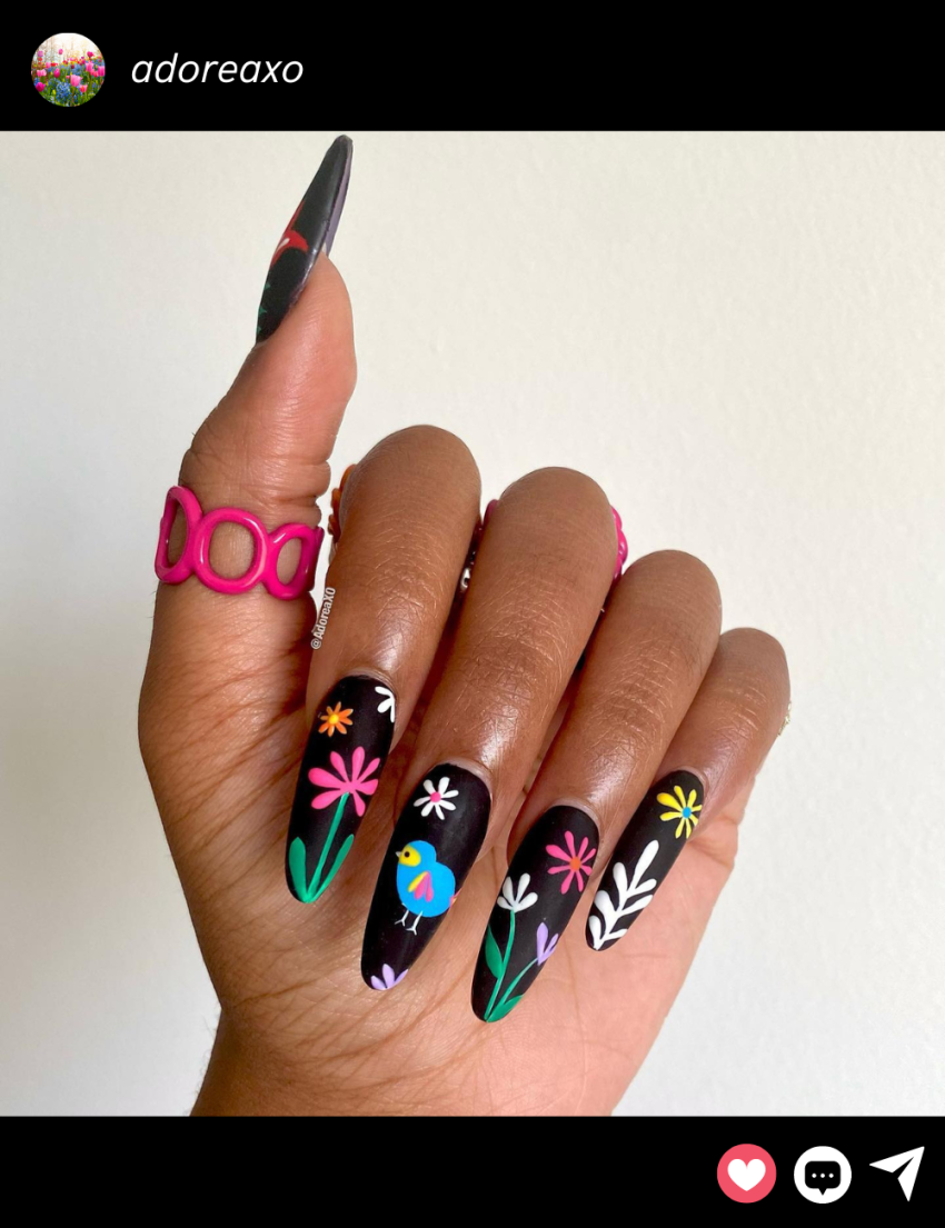 21 Floral nail ideas you'll want to file away for your next manicure