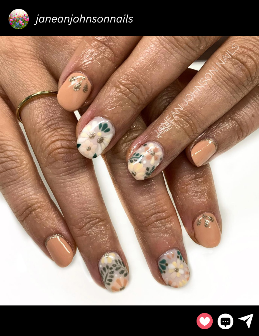 21 Floral nail ideas you'll want to file away for your next manicure