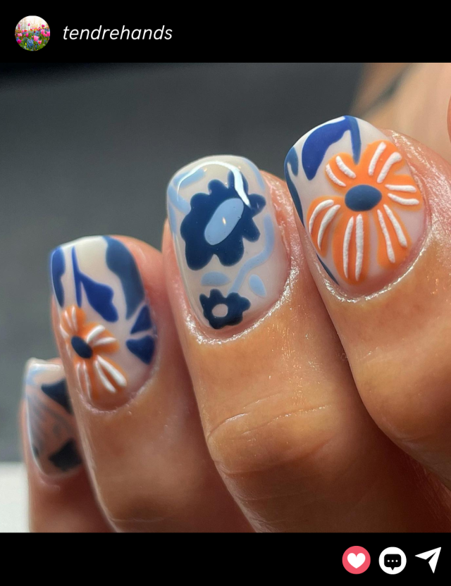 21 Floral nail ideas you'll want to file away for your next manicure
