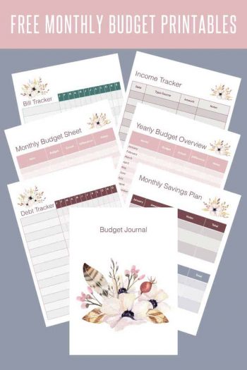 Download Your Free Budget Tracker Printables and Get Your Finances Back ...