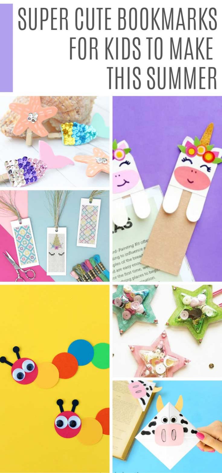 How to Make a Bookmark - Fun Kid's Craft Ideas for Your Book Lover!