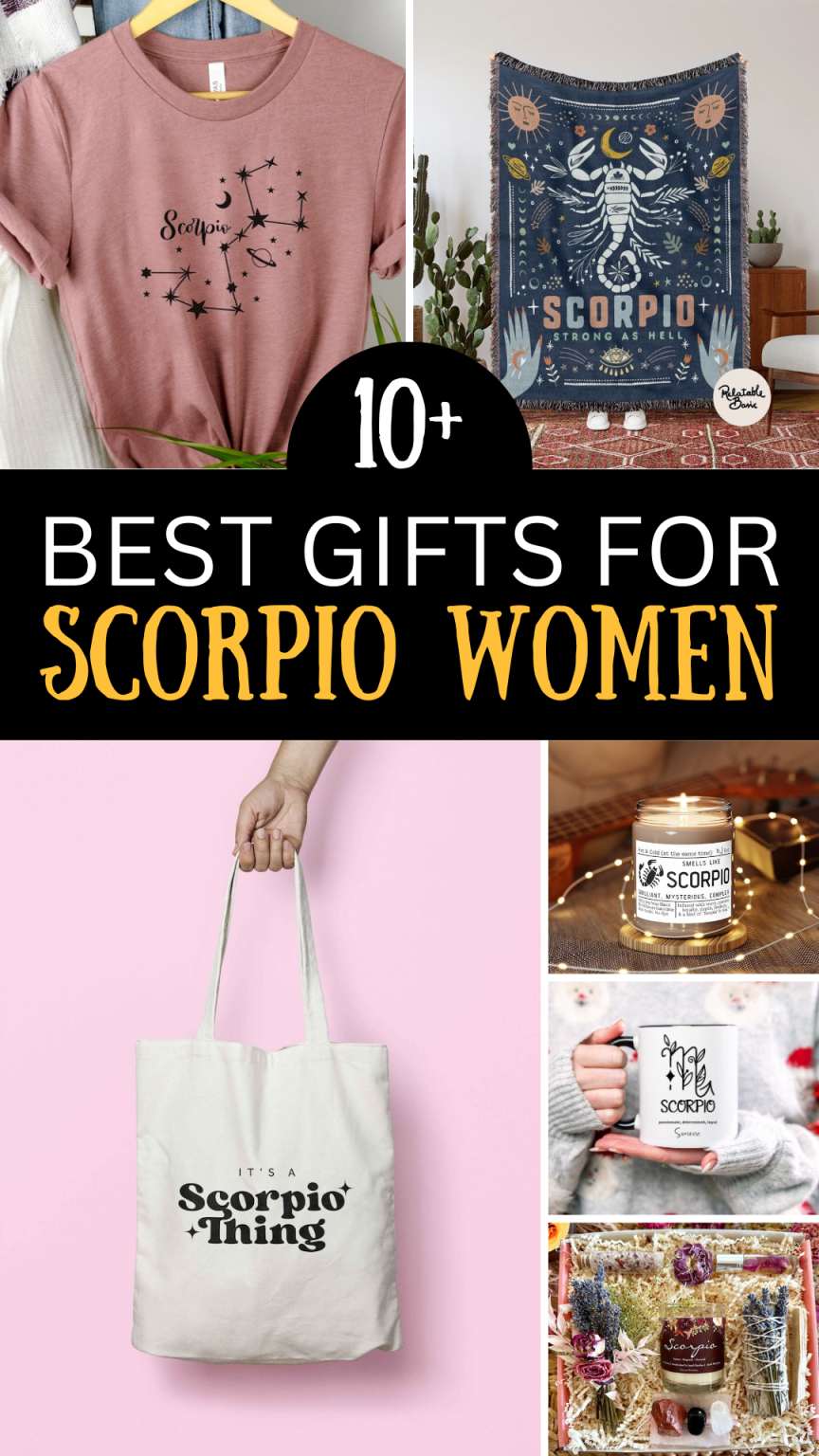 25+ Zodiac Gift Ideas for Scorpios (October 23-November 21)