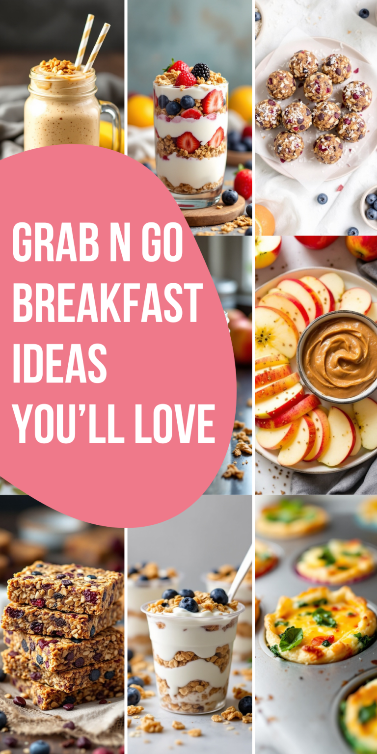 15 Delicious Grab and Go Breakfast Ideas to Take the Stress Out of Mornings