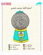 Gumball Mood Tracker {To track your emotions in your Bullet Journal}