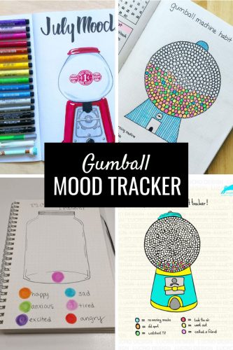 Halloween Mood Tracker {Spooky October bullet journal mood tracker ideas!}