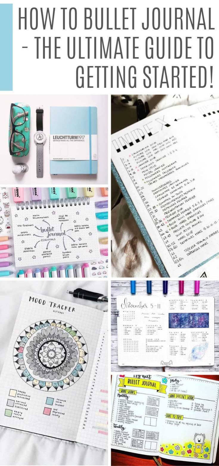 How to Bullet Journal {The ULTIMATE guide to getting set up}