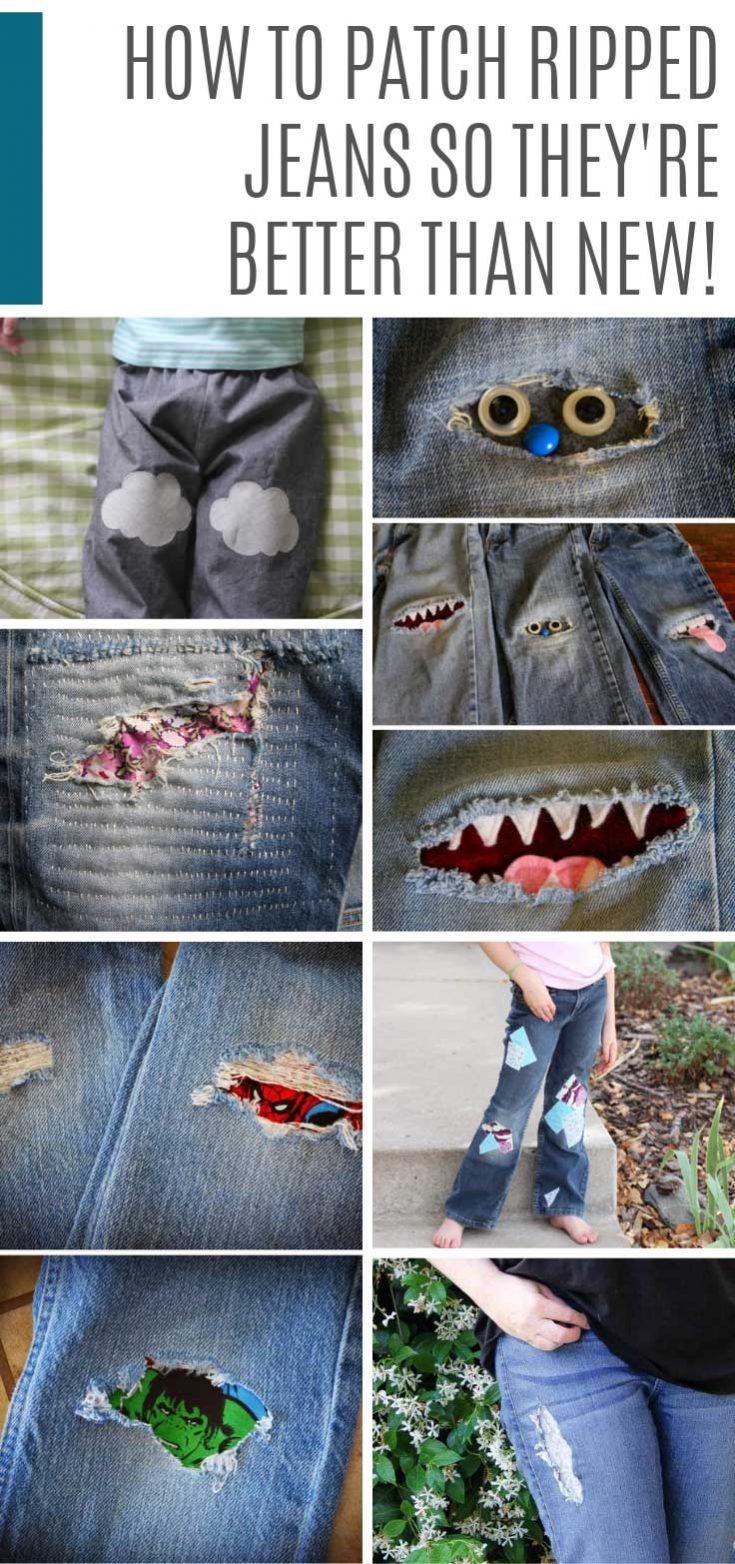 15 Amazing Jean Patch Repair Ideas that are Basically Magic!