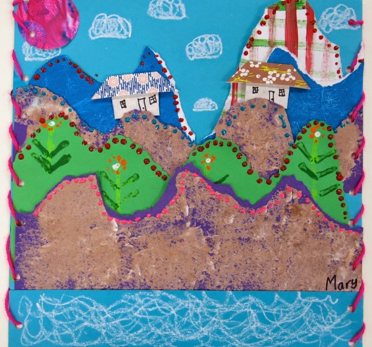 15 Easy Collage Art Ideas for Kids to Make at Home