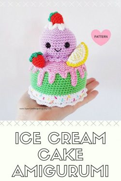 12 Adorable Amigurumi Ice Cream Crochet Patterns Are Super Fun