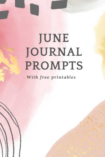 30 June Journaling Prompts + Free Printable