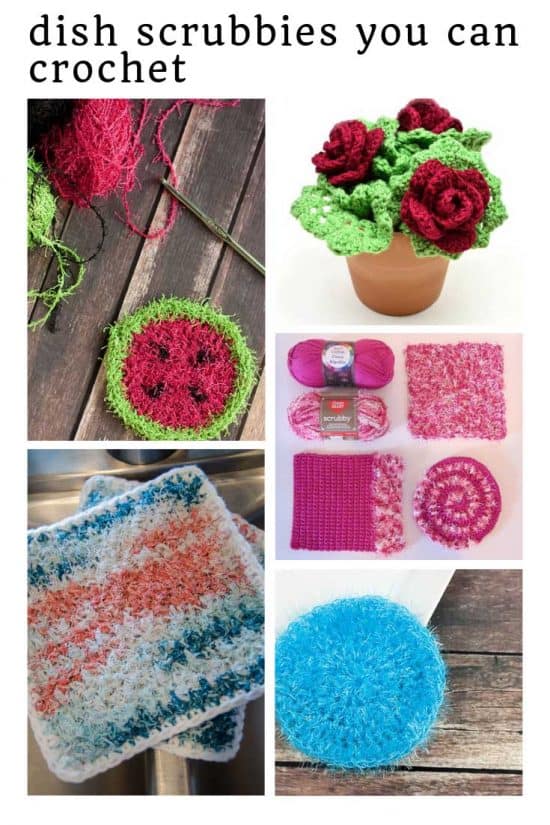 Scrubbie Crochet Patterns {Your kitchen needs a set of these!} – Just ...