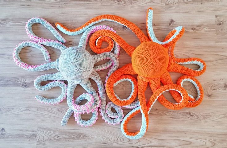 This Life Sized Octopus Crochet Pattern Makes the Perfect Snuggle Buddy