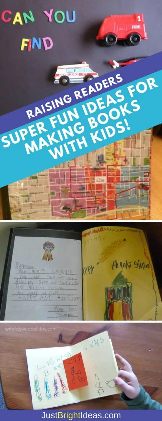 10 Super Fun Ideas for Making Books with Kids