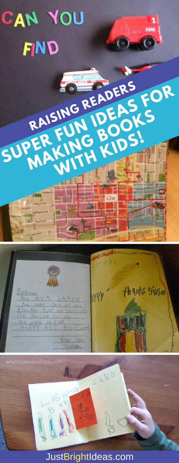 10 Super Fun Ideas for Making Books with Kids