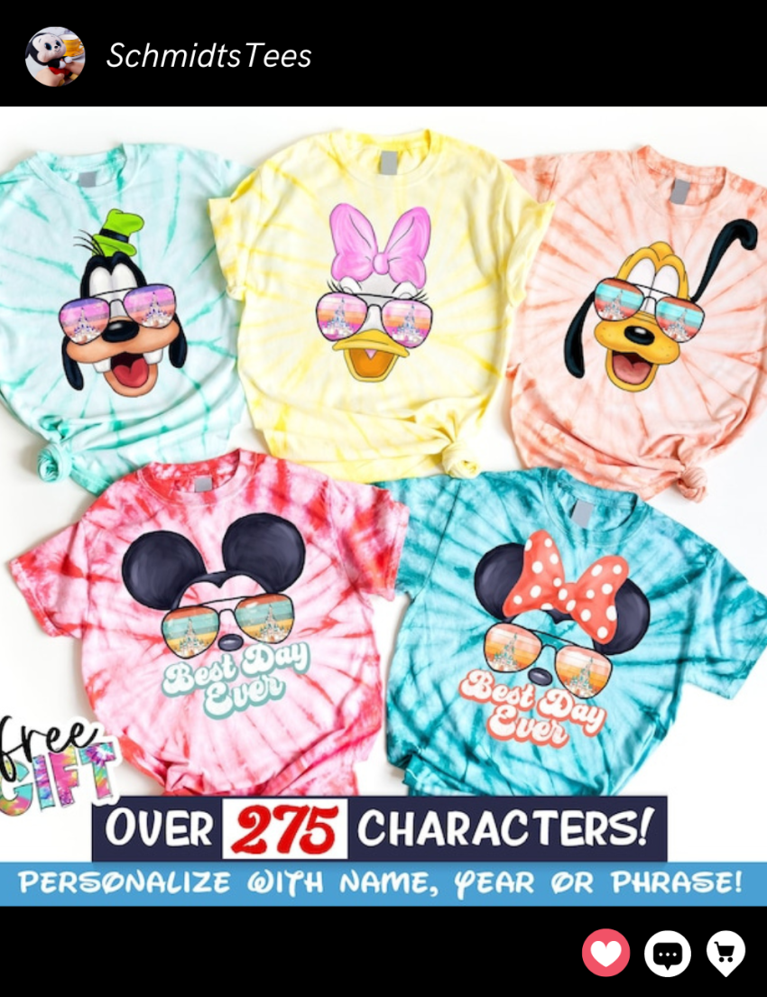 The must have matching family Disney shirts for magical moments on your ...