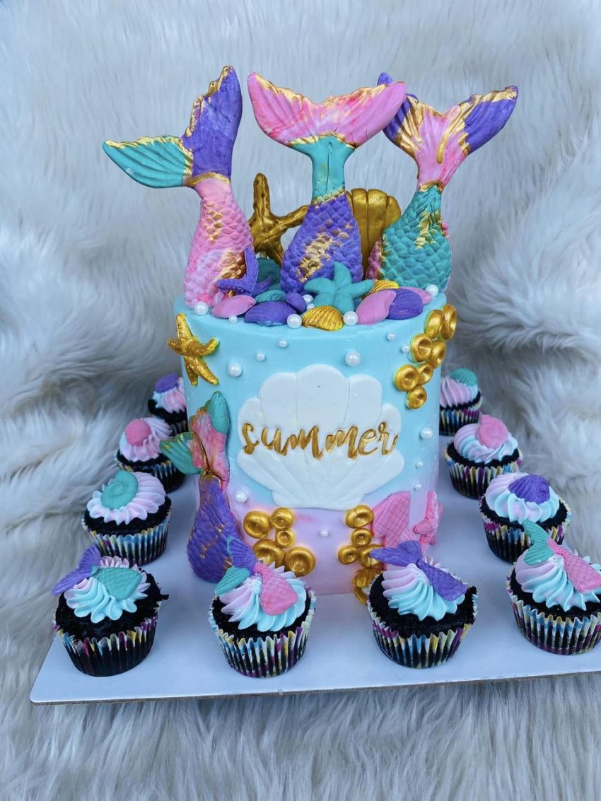 Make Waves with These Magical Mermaid Birthday Cakes