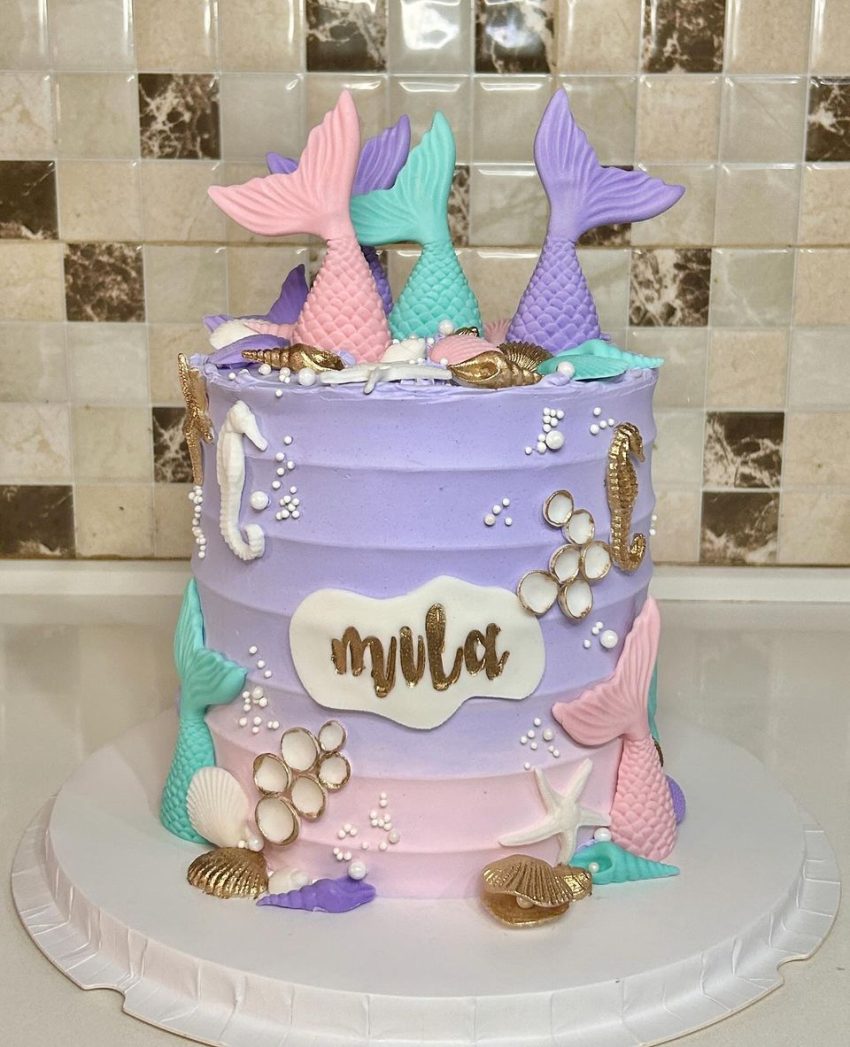 Make Waves with These Magical Mermaid Birthday Cakes