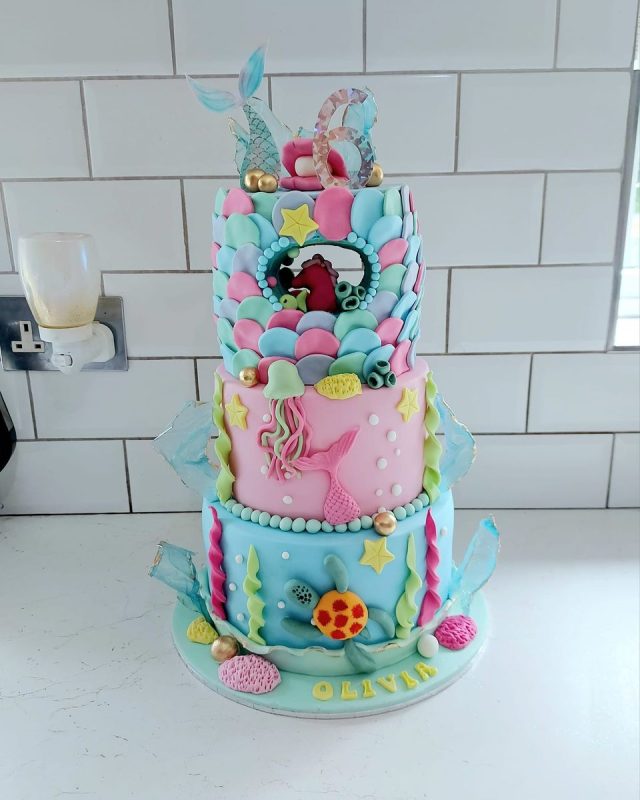 Make Waves with These Magical Mermaid Birthday Cakes