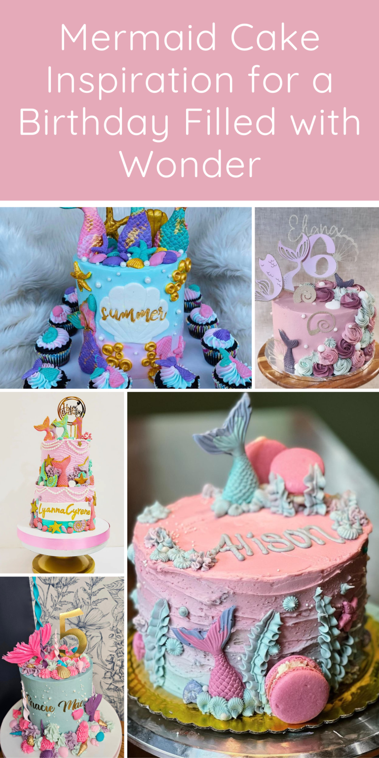 Make Waves with These Magical Mermaid Birthday Cakes