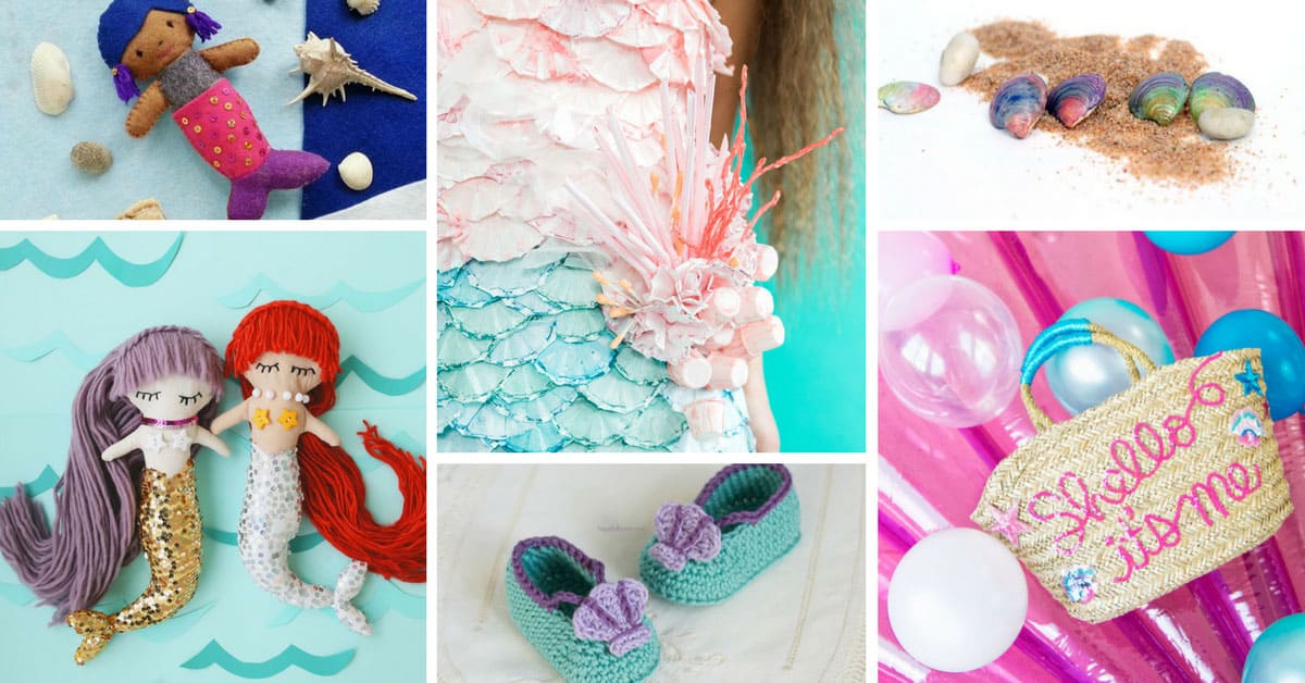 These DIY Mermaid Crafts Will Make You Feel Like You're Under the Sea
