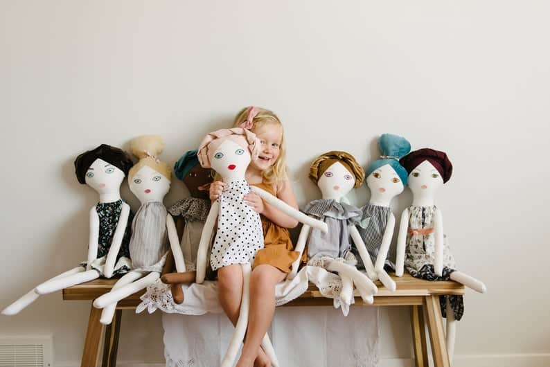 33 of the Cutest Doll Patterns for You to Make for Your Child