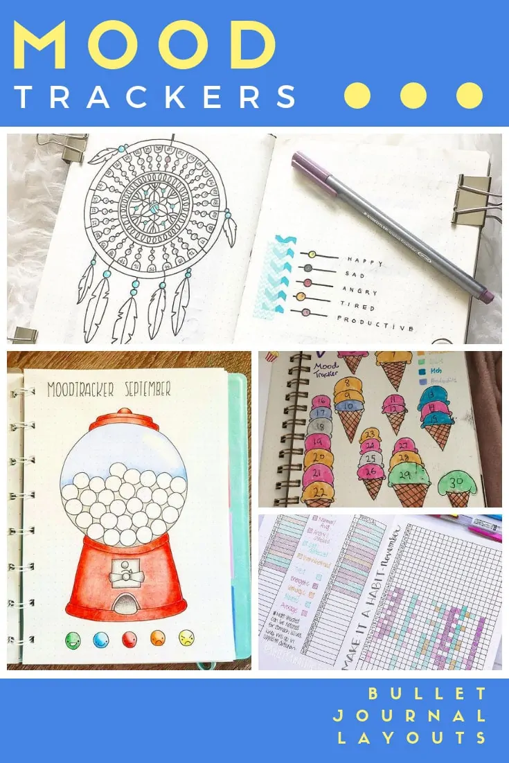 Mood Tracker Bullet Journal Ideas {It's time to start putting you first!}
