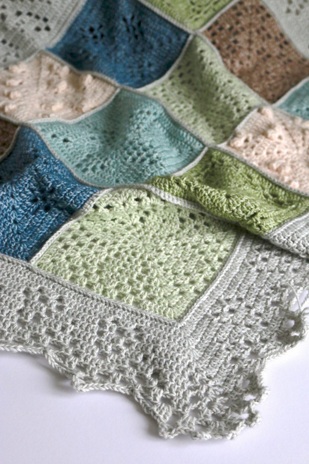 This Nature's Walk Crochet Blanket Will Remind You of the Great Outdoors
