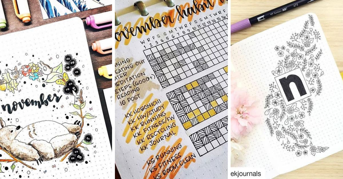 FABULOUS November Bullet Journal Ideas Themes To Inspire You