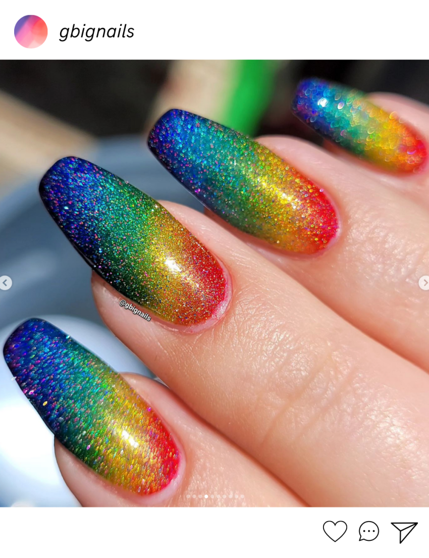 20+ Nail ideas to wear with pride this June