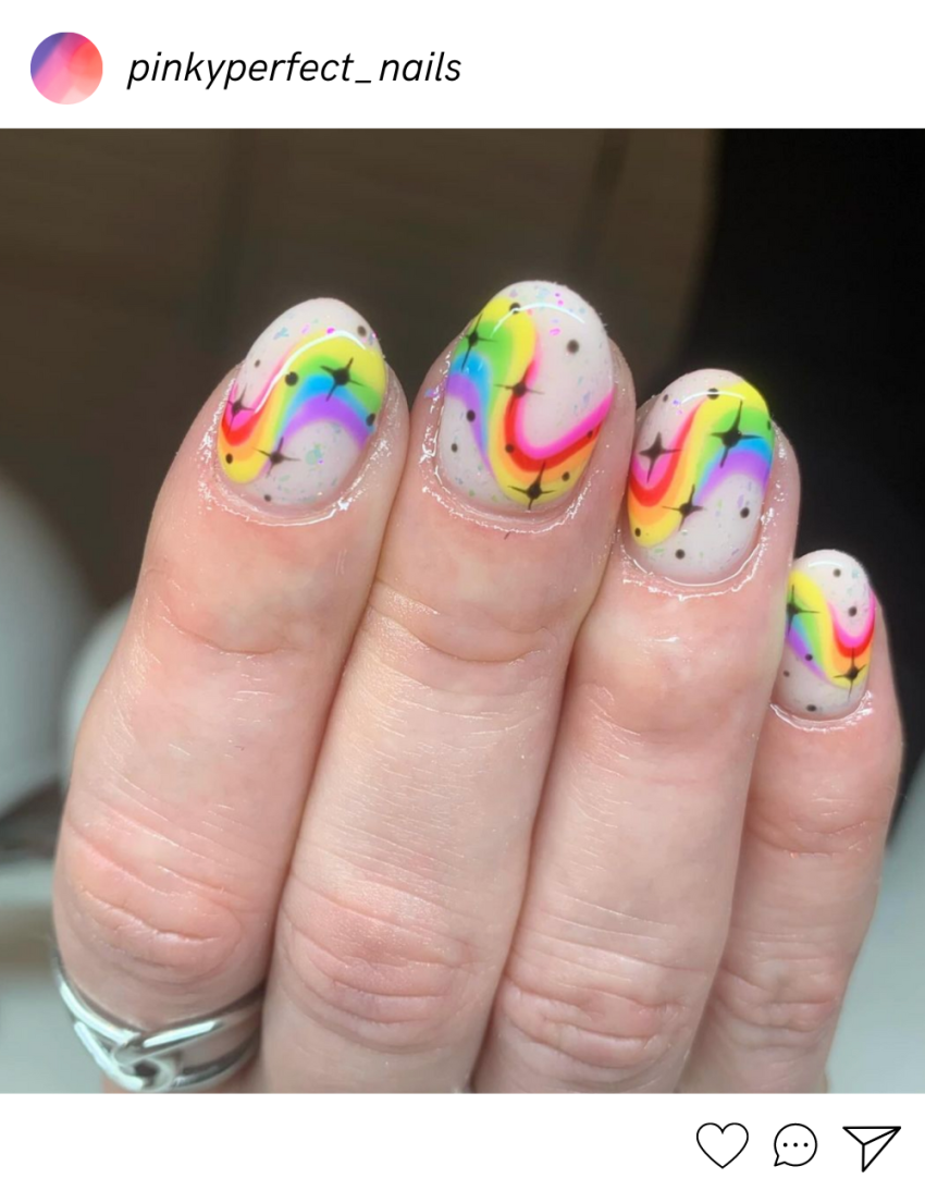 20+ Nail ideas to wear with pride this June