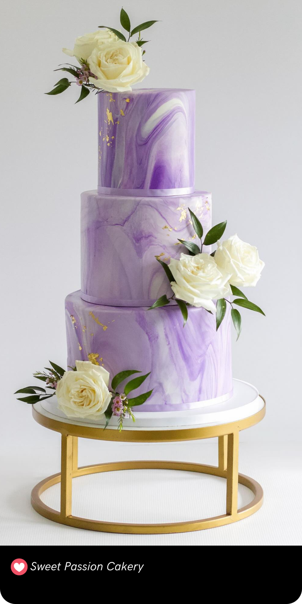 10 Stunning Purple Wedding Cakes to Inspire You