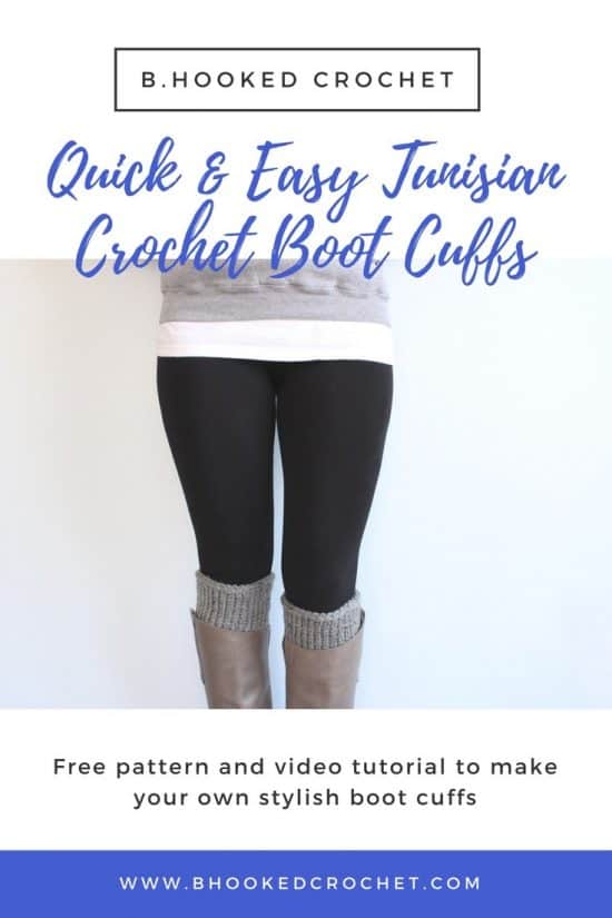 Boot Cuff Crochet Patterns {Add some feminine flair to your winter ...
