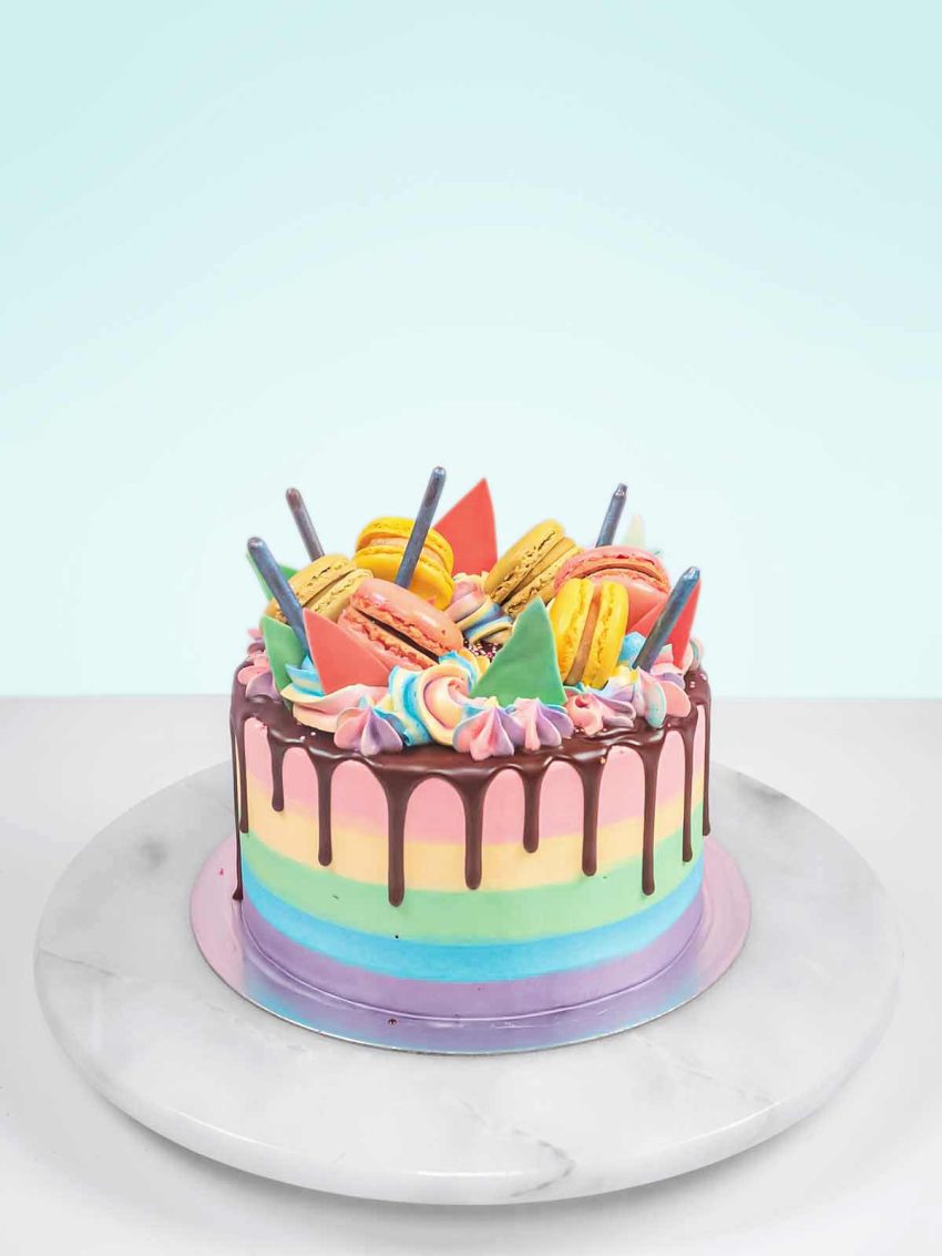 Make their birthday extra magical with these rainbow birthday cake ideas