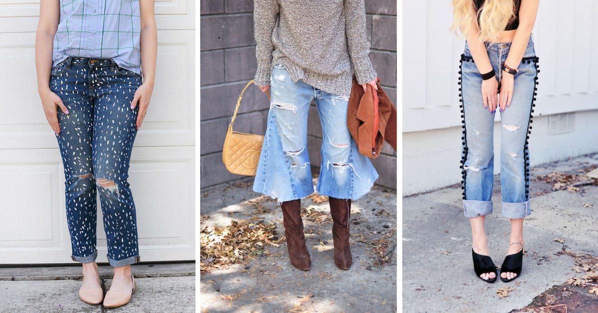 25 Genius Ways to Recycle Old Jeans and Get That Designer Look at ...