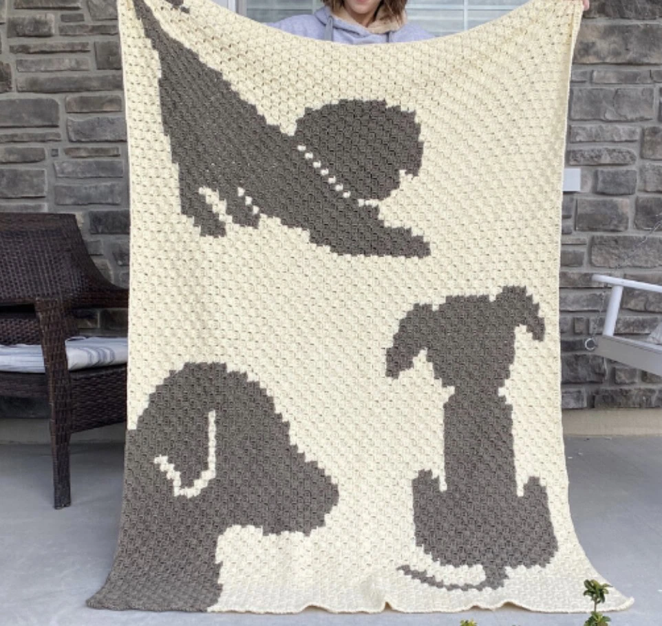 18 Free Dog Blanket Crochet Patterns