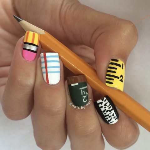 50+ Cute Back to School Nail Ideas to Make You Stand Out in Class!