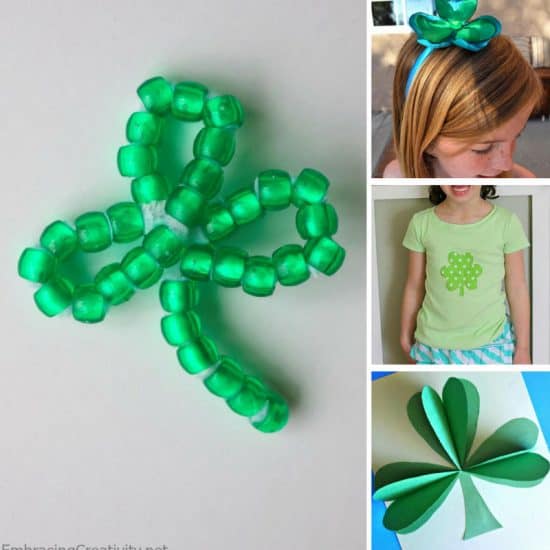20 Lucky Shamrock Crafts For Kids To Make