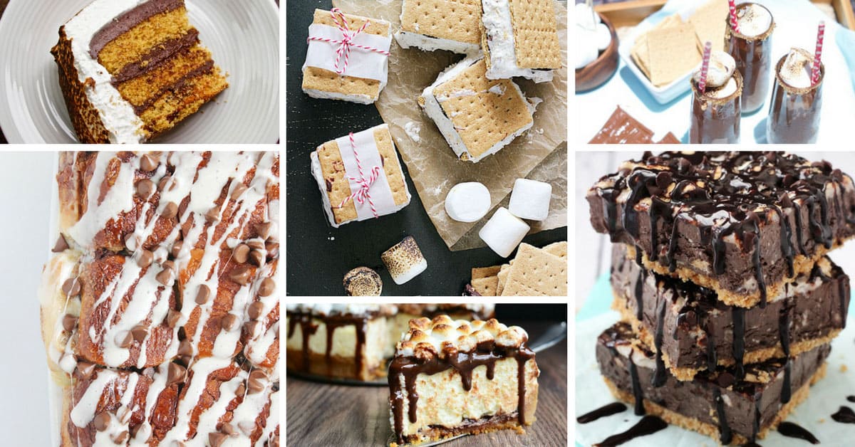 22 Delicious S'mores Dessert Recipes that'll Blow Your Mind!