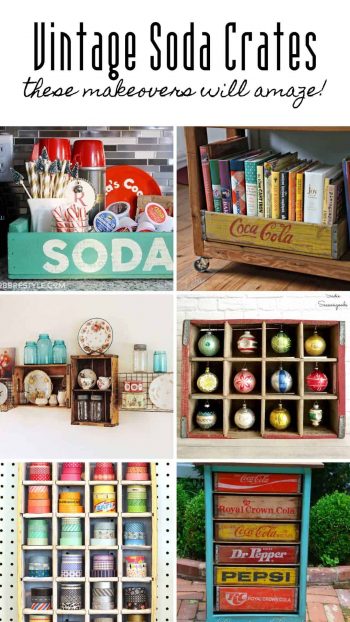 22 Cute Ideas for Repurposed Soda Crates You Need to See