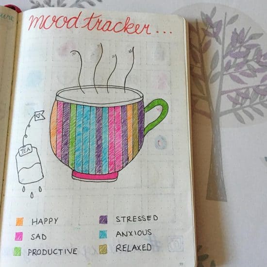 60 Monthly Mood Tracker Bullet Journal Ideas {Track your emotions each ...