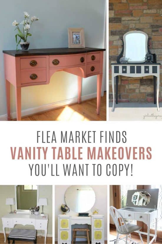 23 Gorgeous Dressing Table Makeovers You'll Fall in Love With