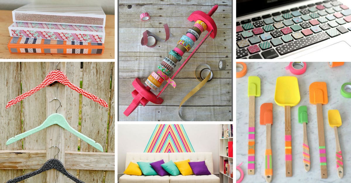 30 Amazing Washi Tape Crafts You Need to Try