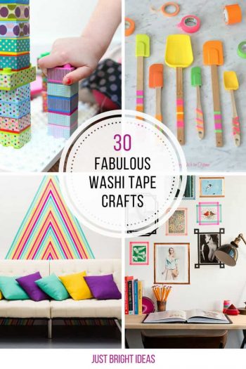 30 Amazing Washi Tape Crafts You Need to Try