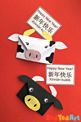 16 Fun Chinese New Year Craft Ideas - 2021 Year of the Ox