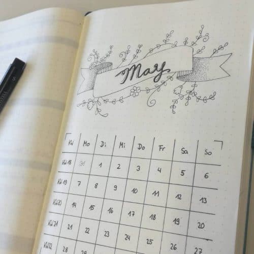 11 Gorgeous May Bullet Journal Ideas to Inspire You