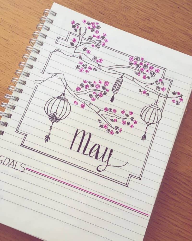11 Gorgeous May Bullet Journal Ideas to Inspire You