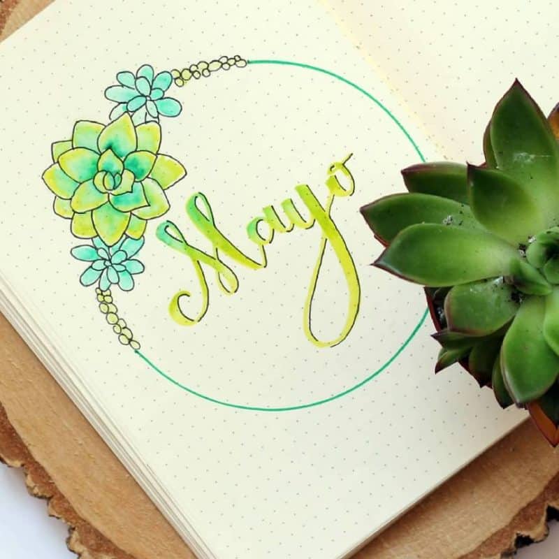 11 Gorgeous May Bullet Journal Ideas to Inspire You