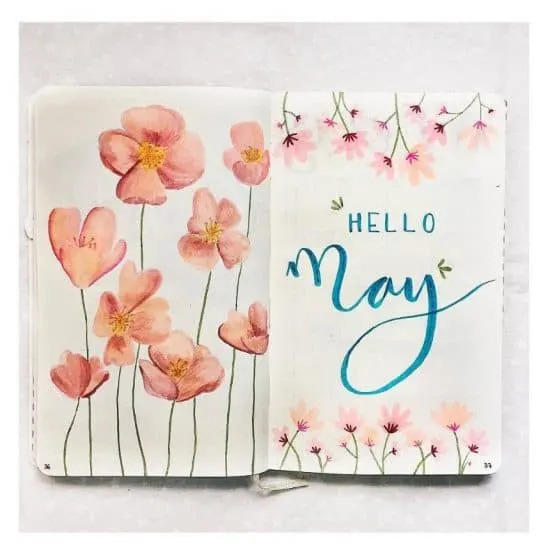 11 Gorgeous May Bullet Journal Ideas to Inspire You