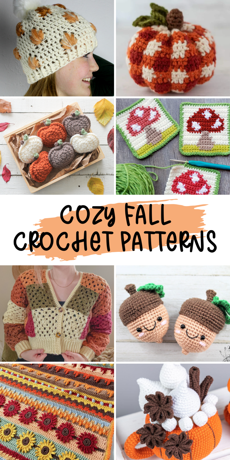 17 Cozy Fall Crochet Patterns for Autumn Vibes