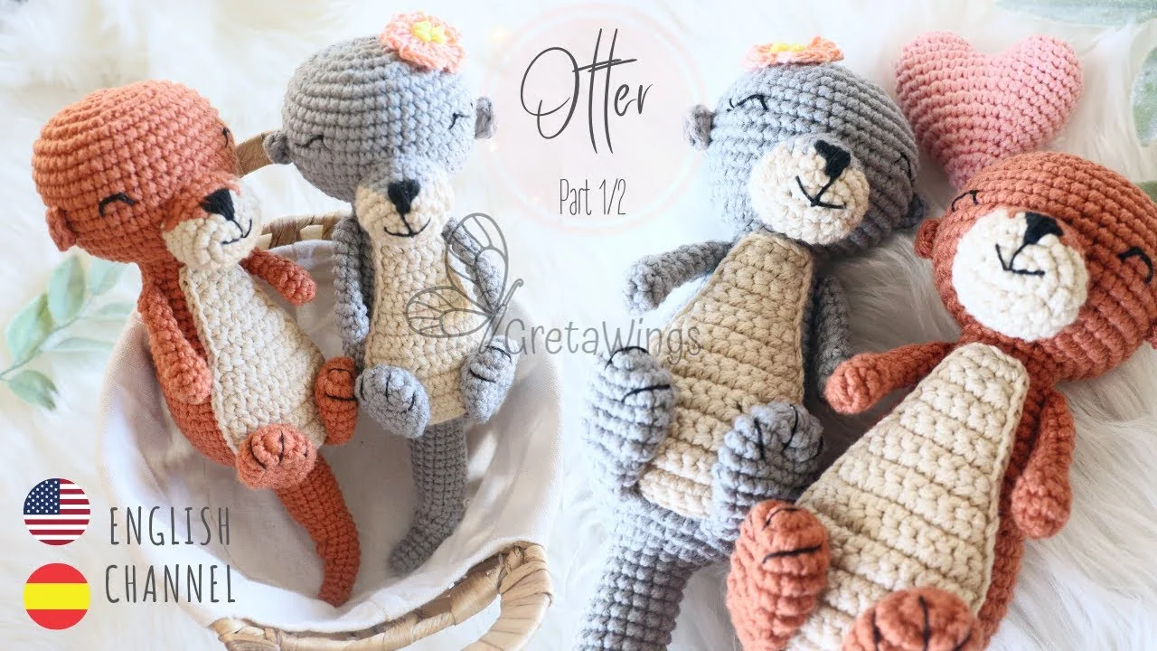 8 Free Otter Crochet Patterns